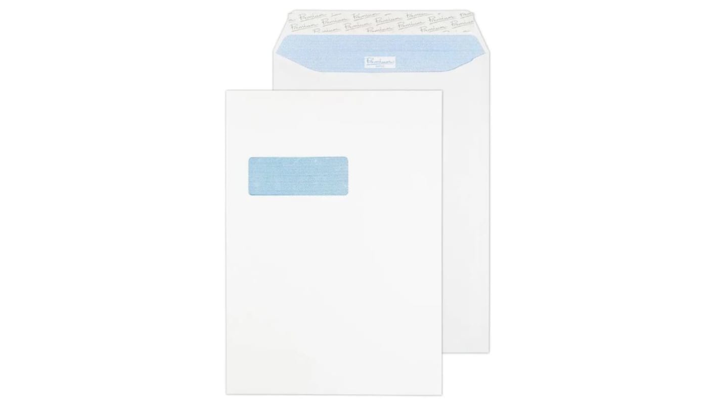 36116 | White C4 Window Peel/Seal Mailing Envelope | RS