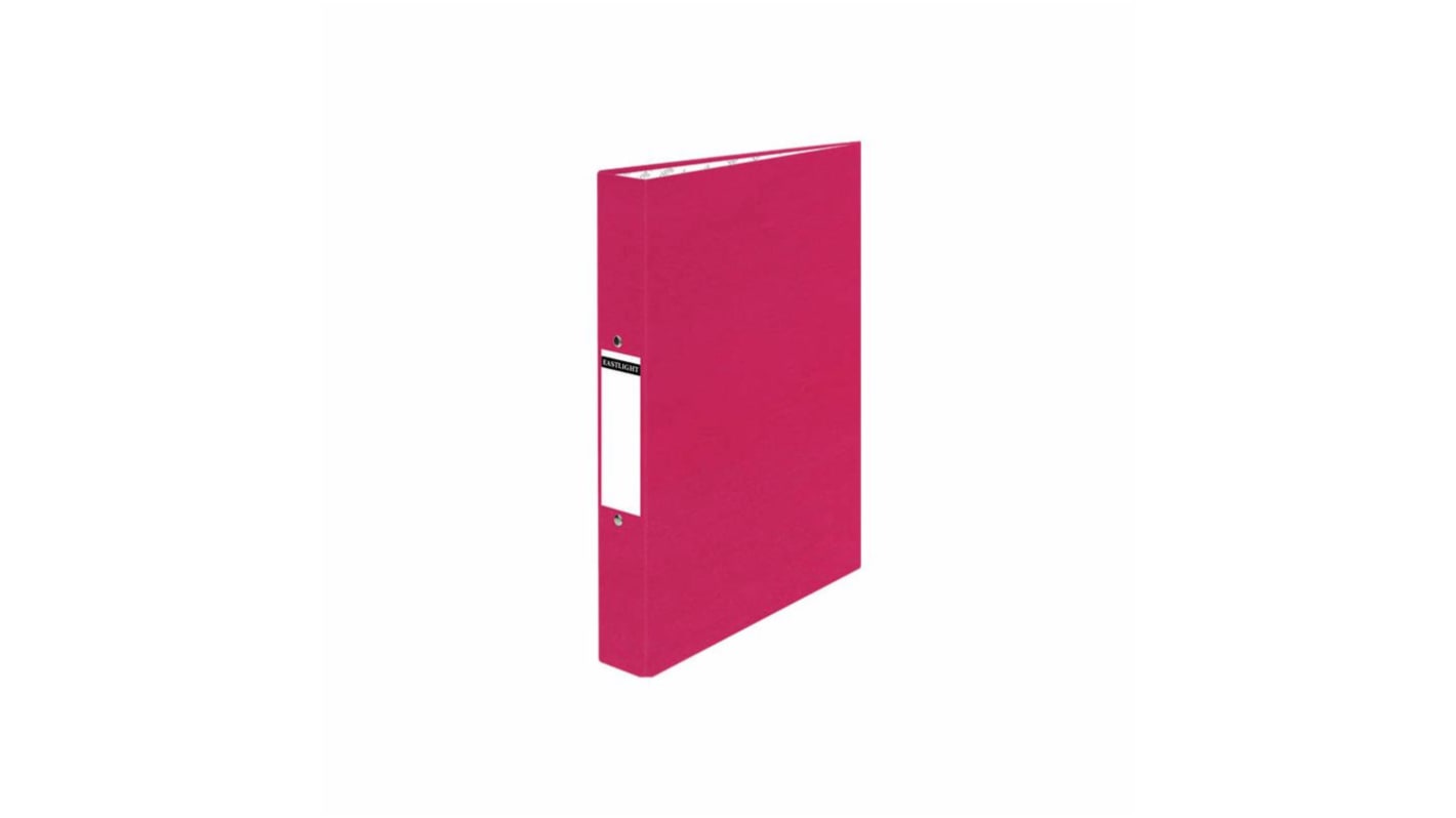 54348DENT | PLASTOREG Red A4 Clip File, Ring Binder | RS