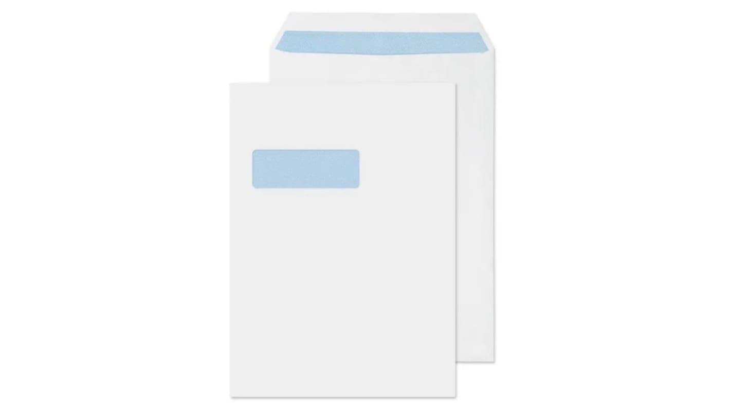 FL2892 | White C4 Window Self-Seal Flap Mailing Envelope | RS