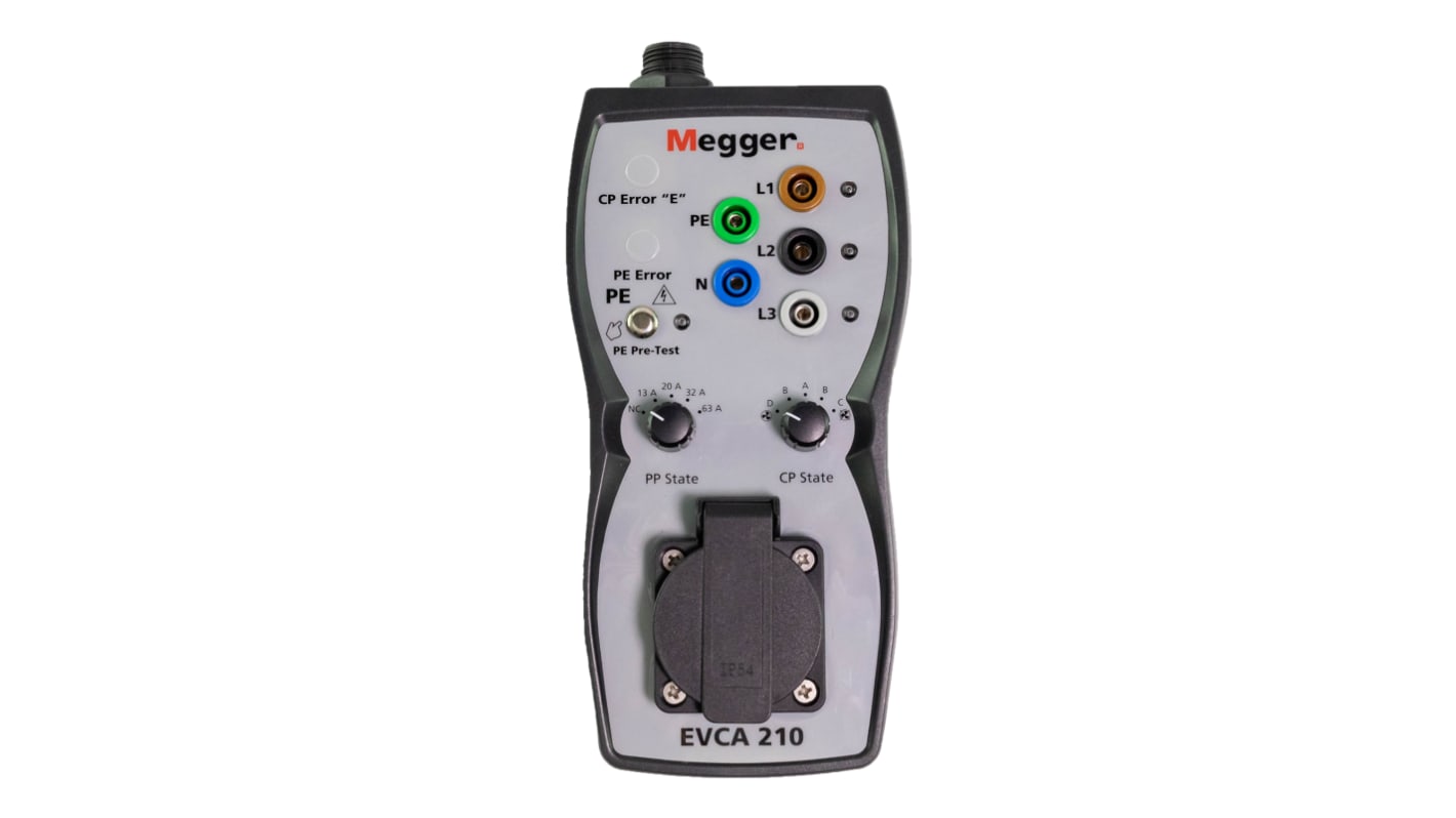 Megger EV Charger Test Adapter 1012-732 Plug Connector | RS