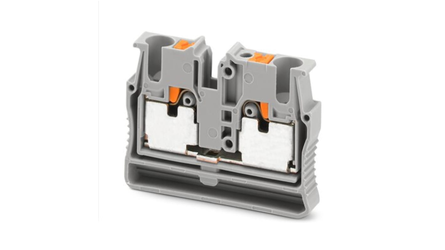 3249005 | Phoenix Contact Grey Feed Through Terminal Block, 2-Level ...