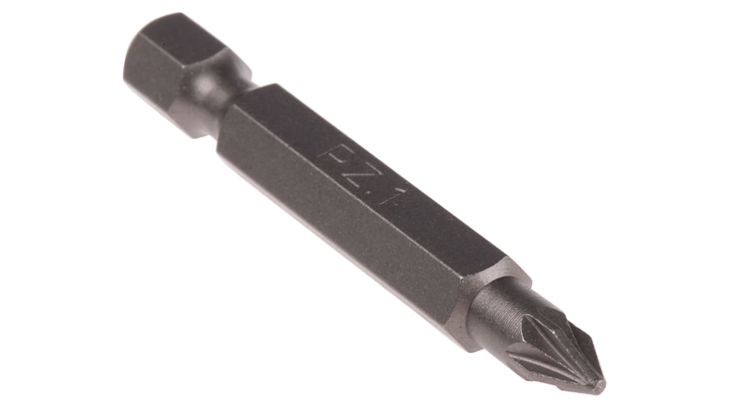 RS PRO Pozidriv Screwdriver Bit, PZ2 Tip, 1/4in Drive, 50mm Overall | RS