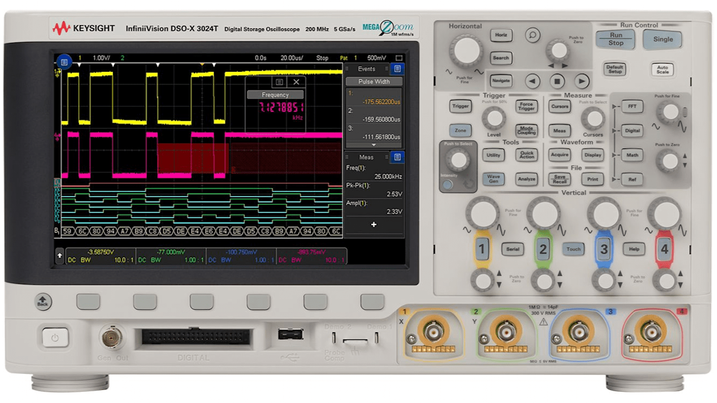 DSOXT3B1T22 | Keysight Technologies Bandwidth Upgrade Oscilloscope ...