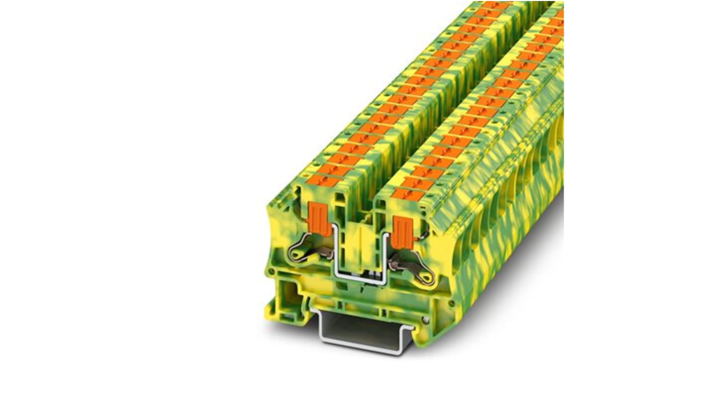 1116736 | Phoenix Contact Earth Terminal Block, 6mm² | RS