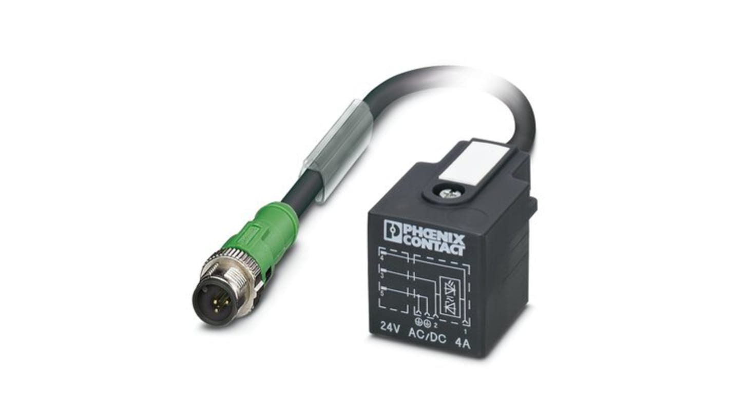 1434905 | Phoenix Contact Sensor Actuator Cable, 1.5m | RS