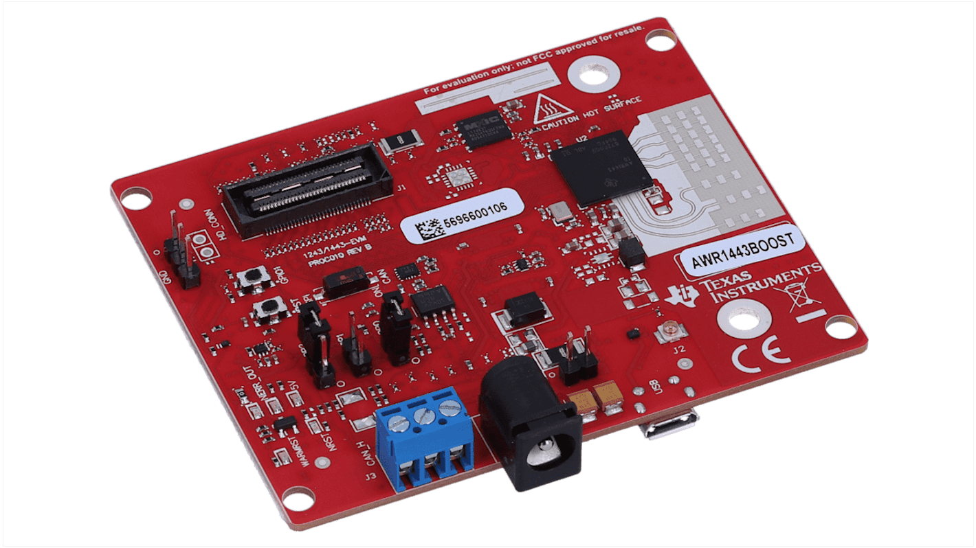 Texas Instruments RF Development Kit AWR1443 RADAR Evaluation Board for ...