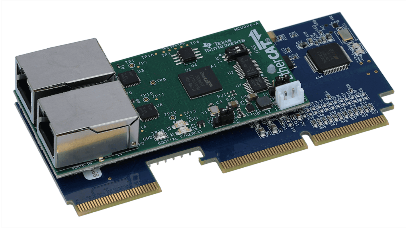 Texas Instruments EtherCAT Slave and C2000 Delfino MCU ControlCARD Kit ...