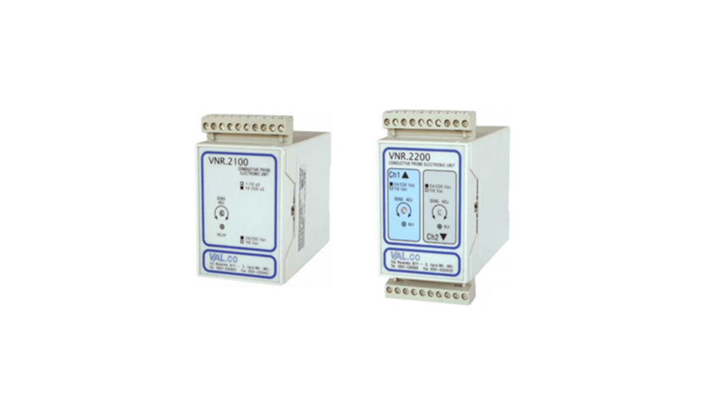 RS PRO Conductive Level Controller - 35 mm DIN rail, 230 V ac ...