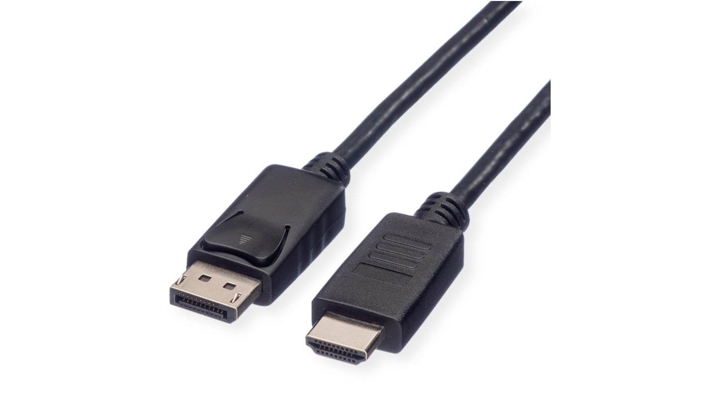11.04.5779-10 | Roline Male DisplayPort to Male HDMI Display Port Cable ...
