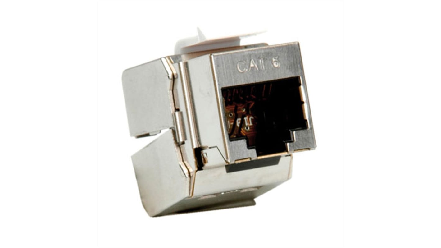 26.11.0358-60 | Roline RJ45 Keystone Jack Series Female RJ45 Connector ...