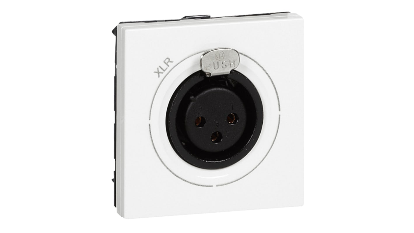0 787 55 | Legrand XLR Connector, Female, IP40 | RS