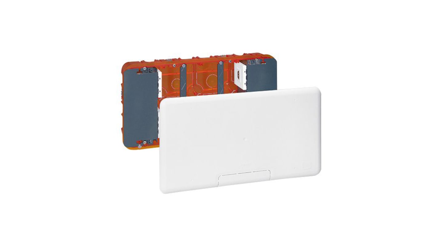 0 801 95 | Legrand Orange Plastic Back Box, IP20 | RS