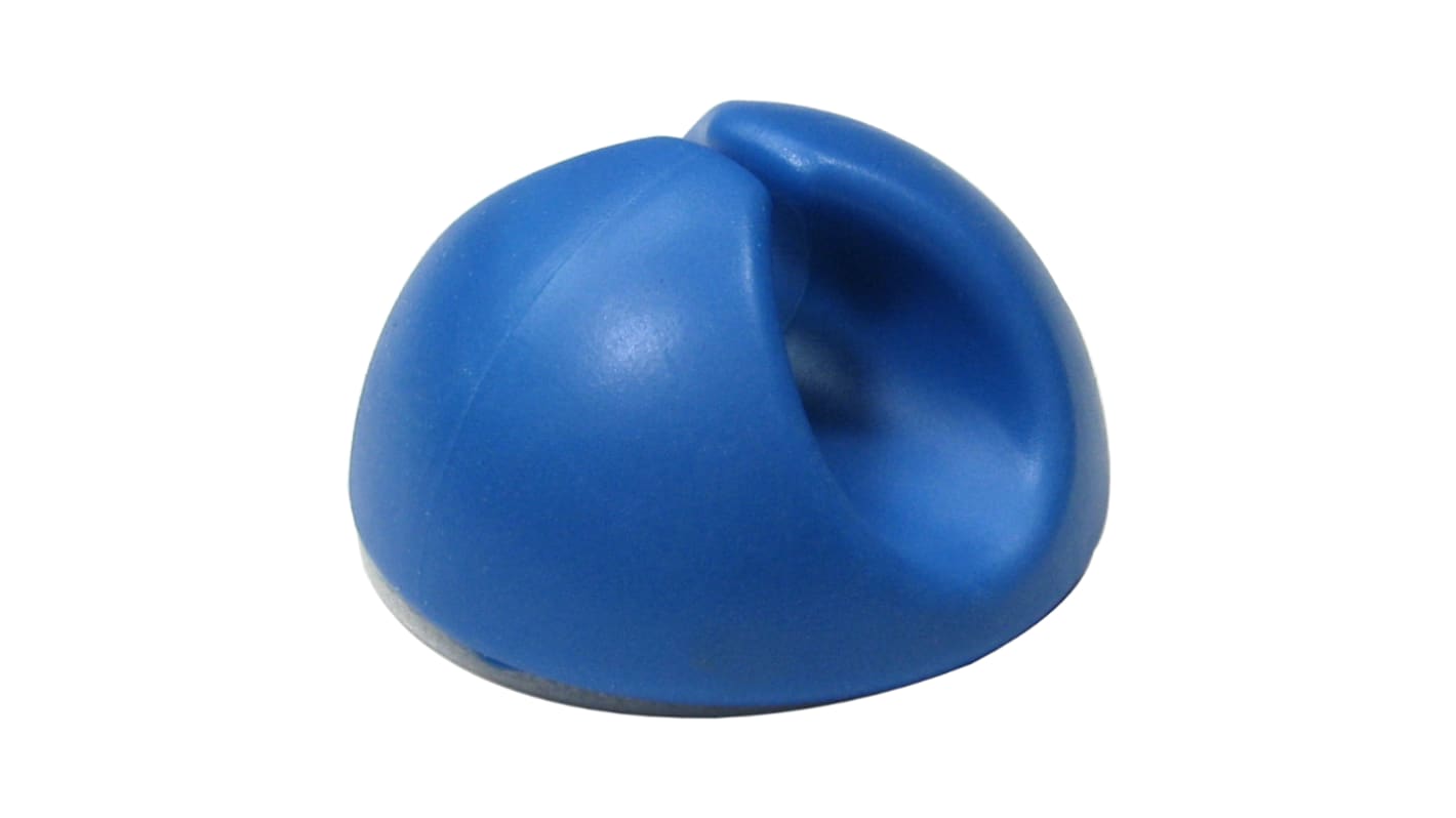 RS PRO Blue PVC Clip, 5mm Max. Bundle | RS