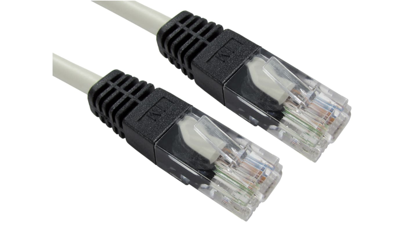 RS PRO Cat5e Straight Male RJ45 to Straight Male RJ45 Ethernet Cable ...