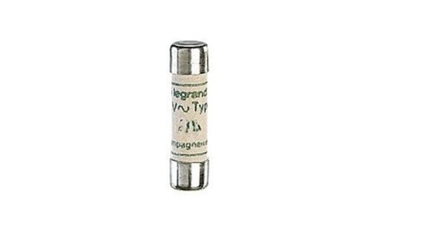 0 120 02 | Legrand 2A M Ceramic Cartridge Fuse, 8 x 32mm | RS