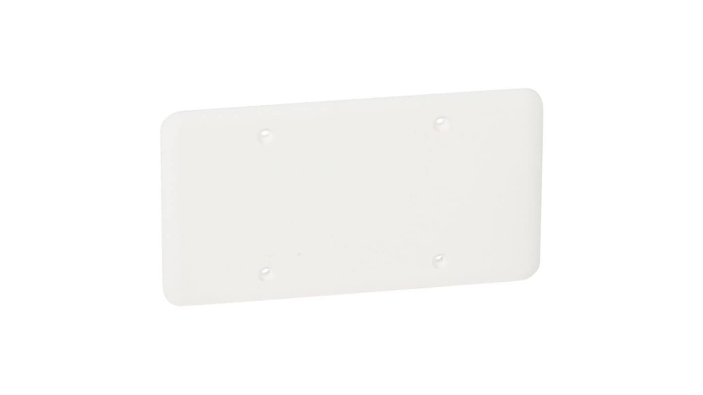 0 801 82 | Legrand White 2 Gang Plastic Cover Plate | RS