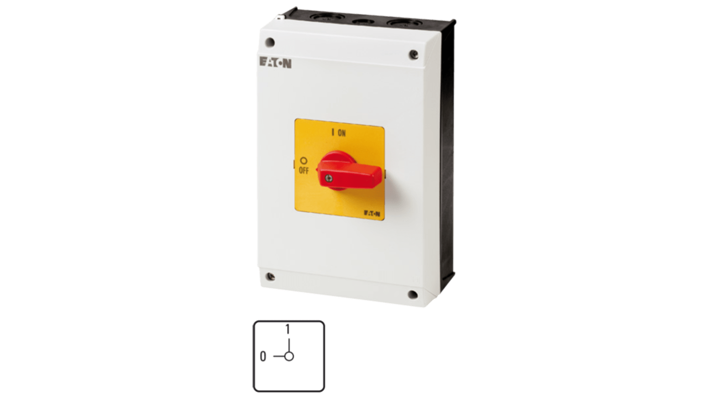 207357 P3-63/I4-RT | Eaton 3 Pole Surface Mount Isolator Switch - 63A ...