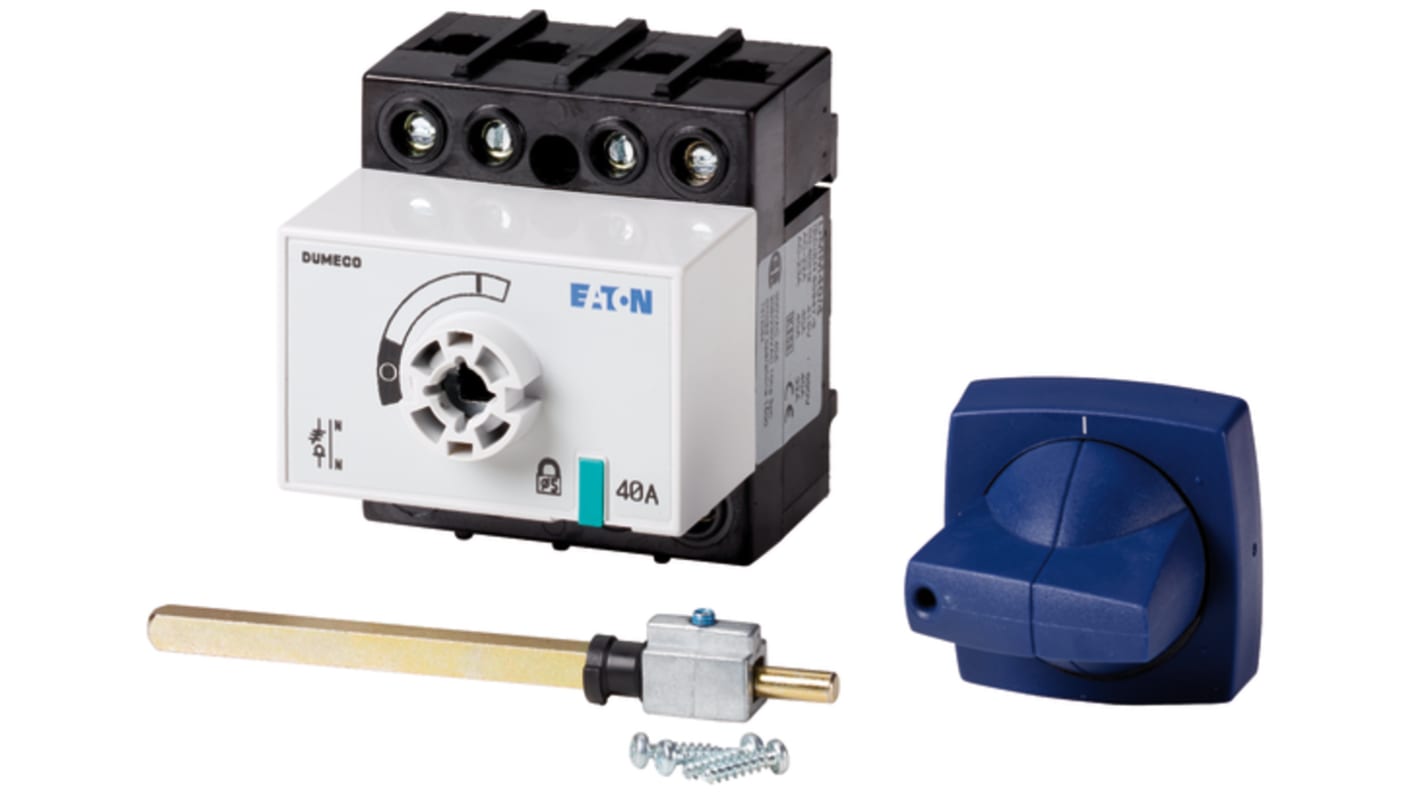 1314055 DMM-40/4+SK | Eaton 4 Pole Flush Mount Isolator Switch - 40A ...