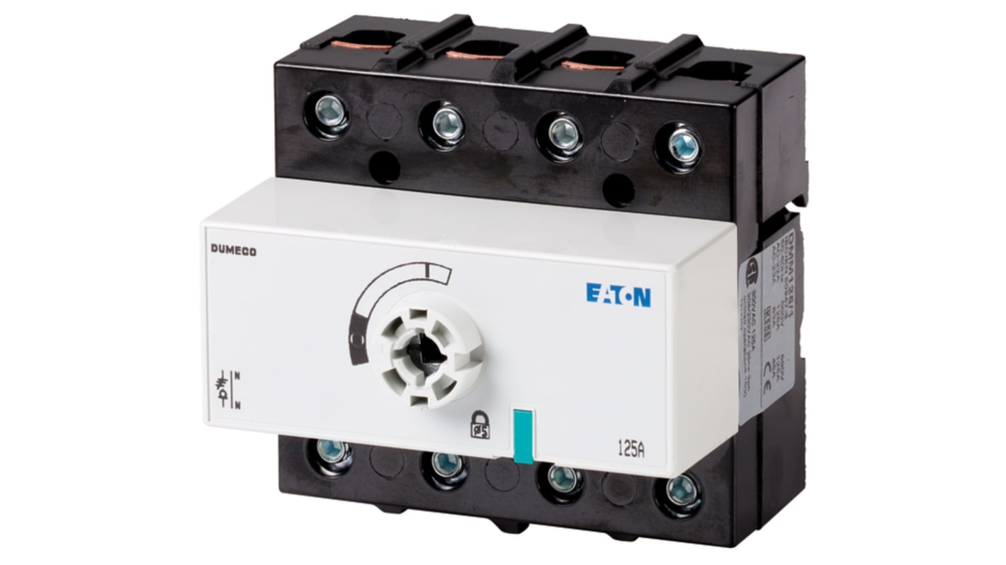 1314203 DMM-125/1-SK | Eaton 3 pole + SN (direct Pole Surface Mount ...