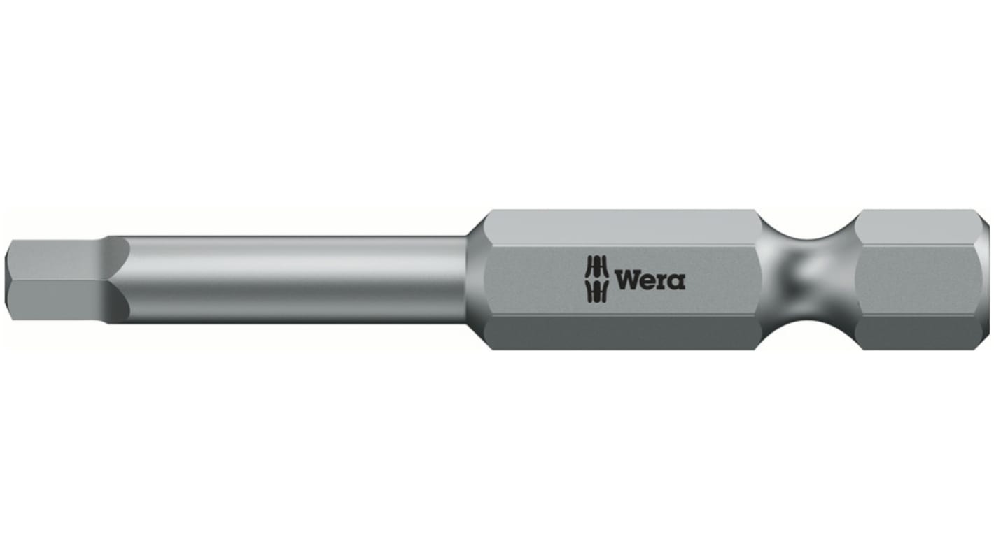 05060303001 | Wera Square Screwdriver Bit, 89 mm Tip | RS