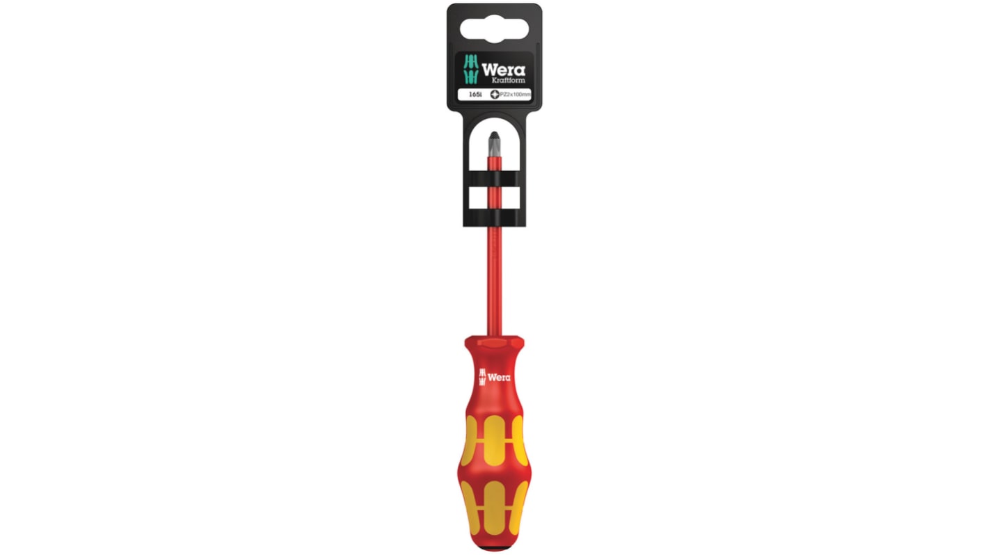05100015001 | Wera Phillips Insulated Screwdriver, VDE/1000V | RS