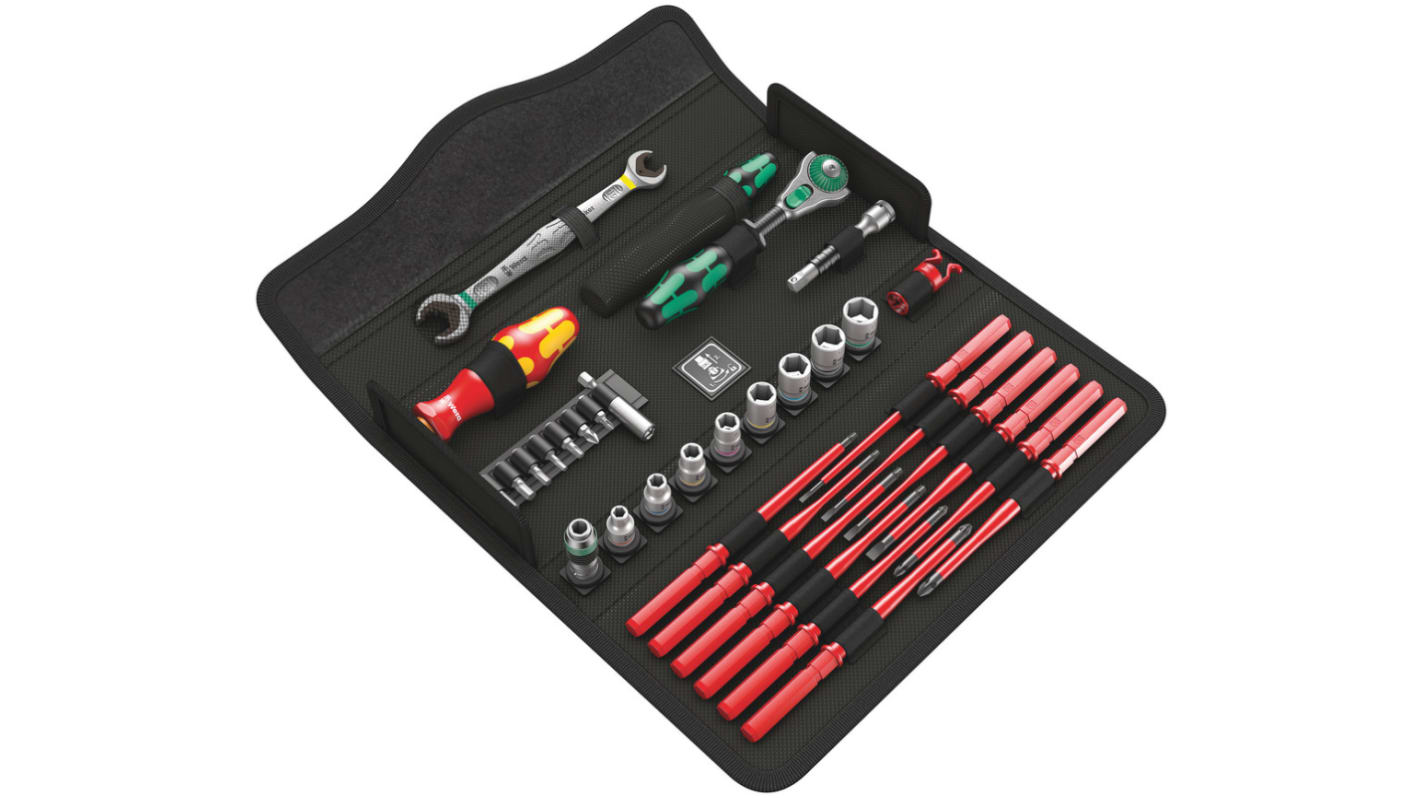 05135870001 | Wera 35 Piece Kraftform Kompakt W 2 Maintenance Tool Kit ...