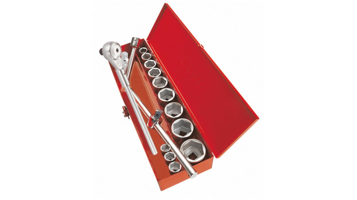 78-CH16 | SAM 17-Piece 3/4 in Standard Socket Set, 6 point | RS