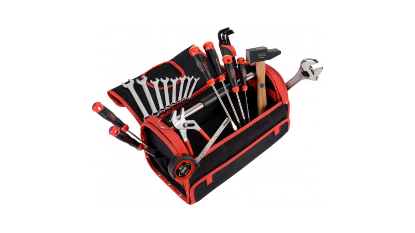 CP-28BAG | SAM Textile Toolbox 1 drawer Fabric Tool Box, 270x420x250mm | RS