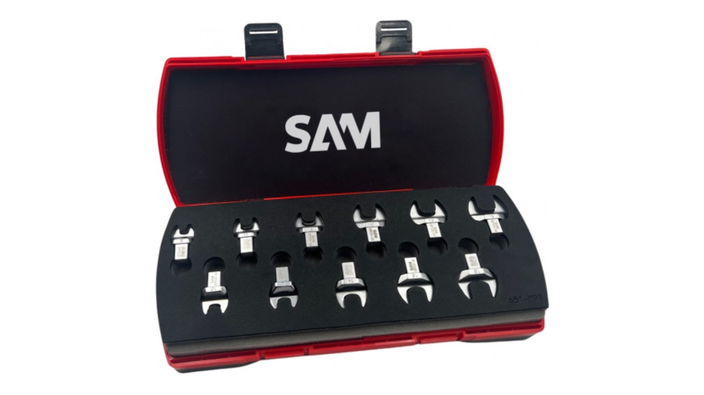 DFC0-J11 | SAM DFC0 Series 11-Piece Spanner Set, 8 - 10 - 11 - 12 - 13 ...