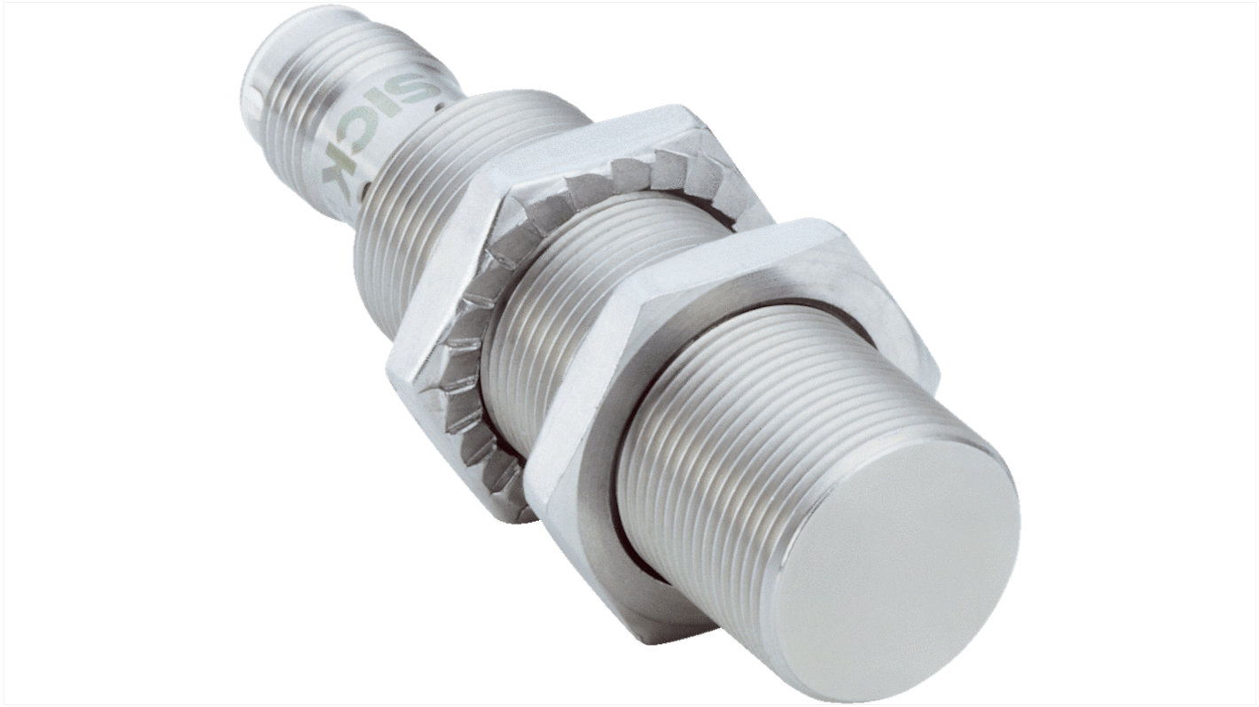 IMI18-08BPOVC0S | Sick IMI Series Inductive Barrel-Style Inductive Proximity Sensor, M18 x 1, 8 ...