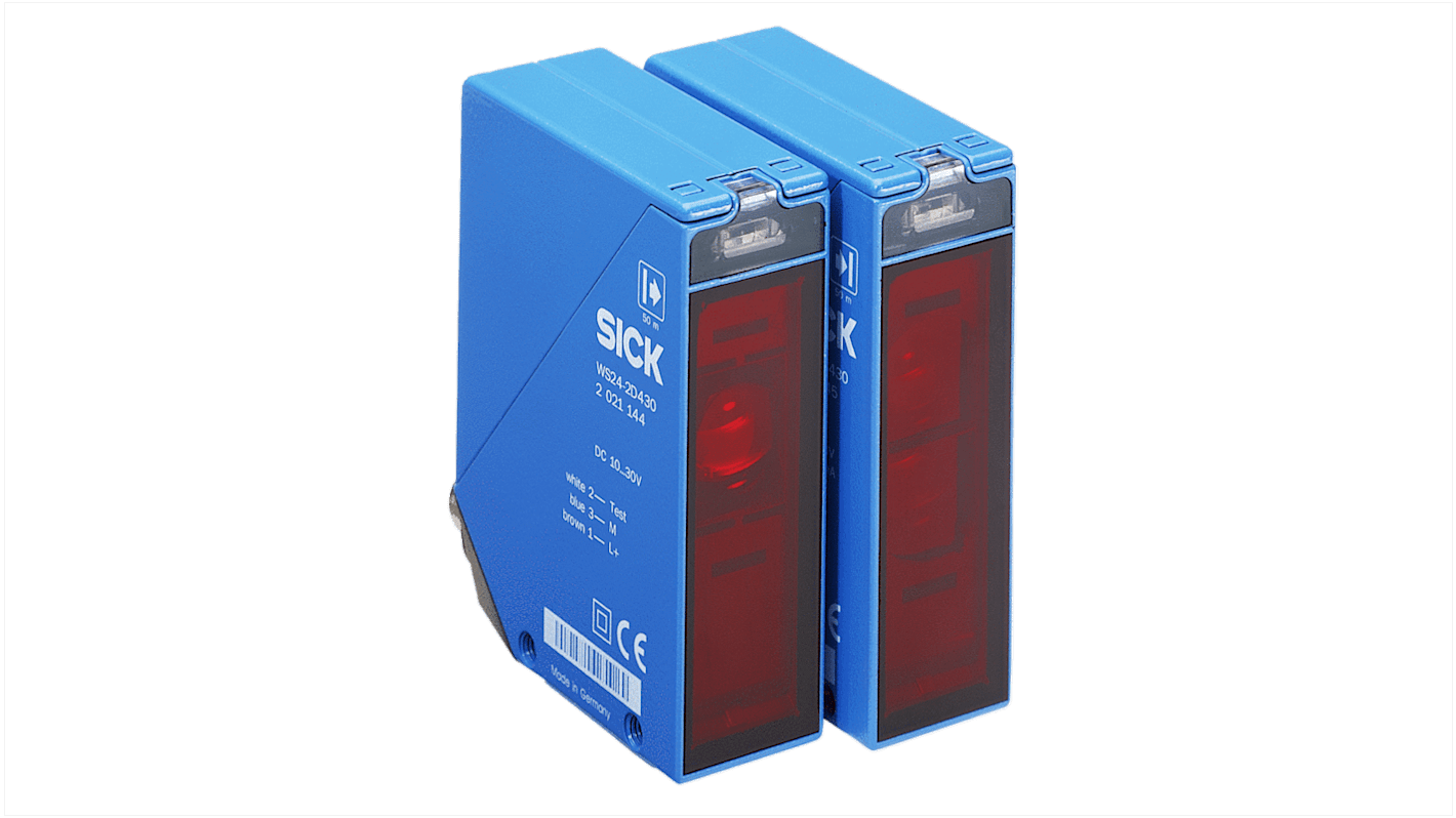 WS/WE24-2B440 | Sick Through Beam Photoelectric Sensor, Rectangular ...