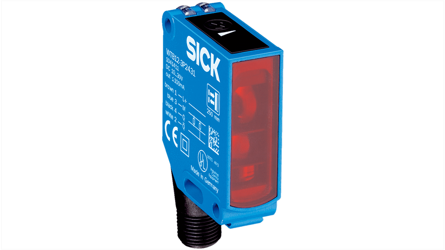 WTB12-3N1231 | Sick Background Suppression Photoelectric Sensor, Block ...