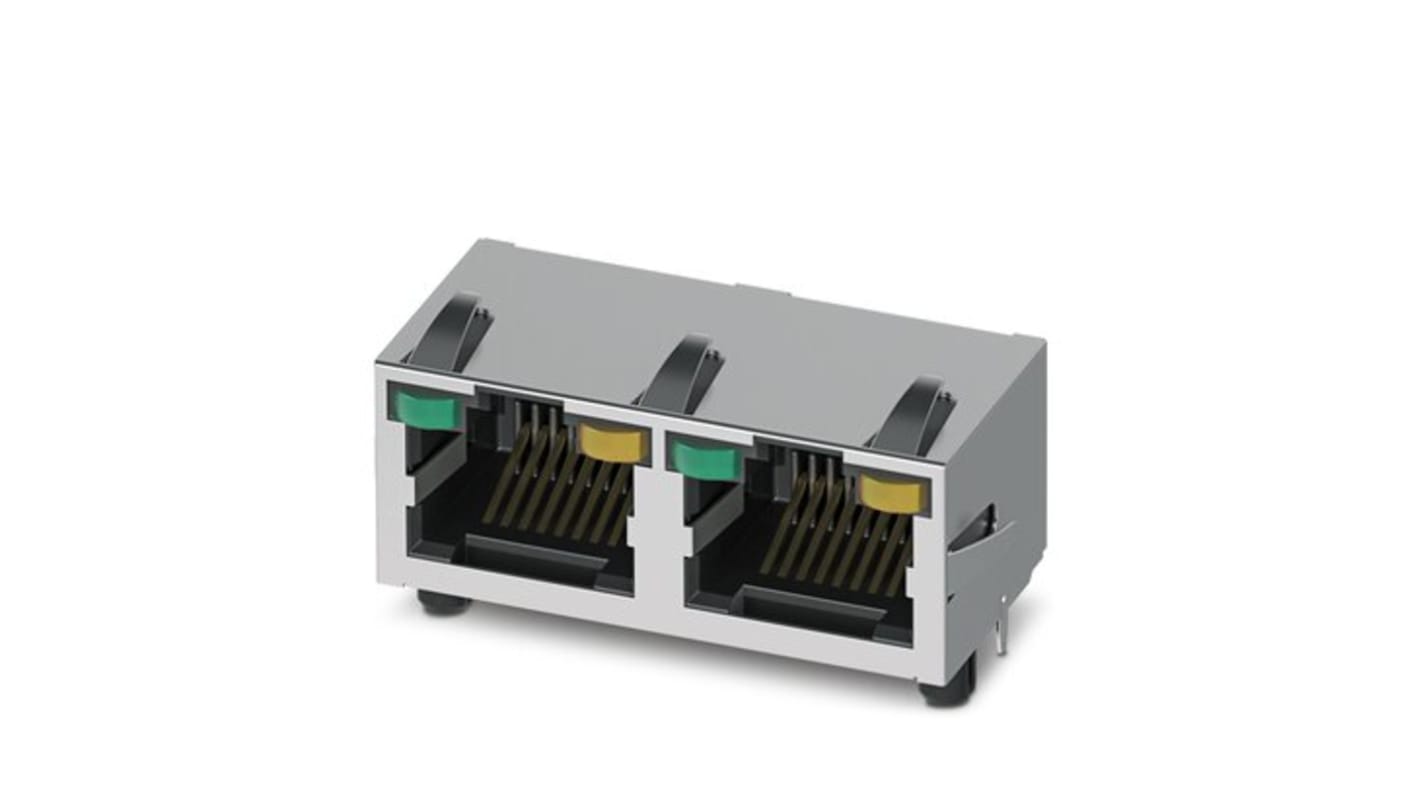 1337254 | Phoenix Contact CUC Series Female RJ45 Connector, PCB Mount | RS