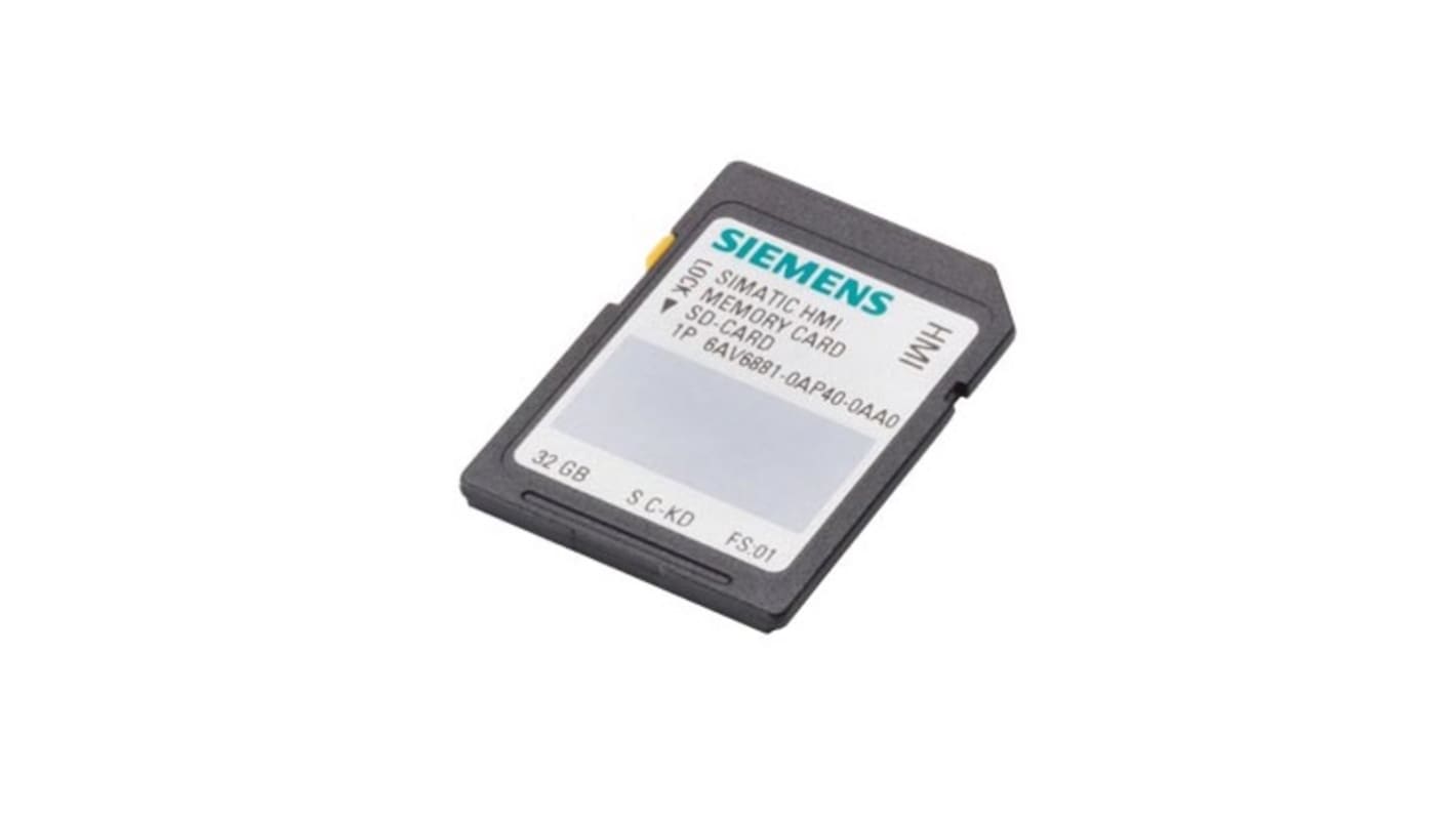 6AV6881-0AP40-0AA0 | Siemens SD Card V16 For Use With HMI SIMATIC HMI ...