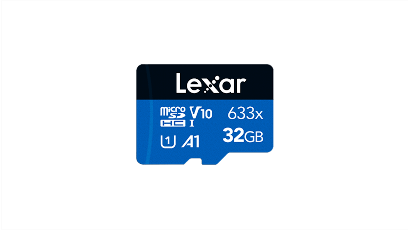 LMS0633032G-BNNNG | Lexar 32 GB Industrial MicroSDHC Micro SD Card, UHS ...