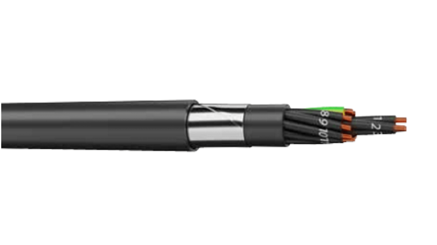 RVFV12G15 | AXINDUS 12 Core Armoured Cable, 1.5 mm², 100m Armoured ...