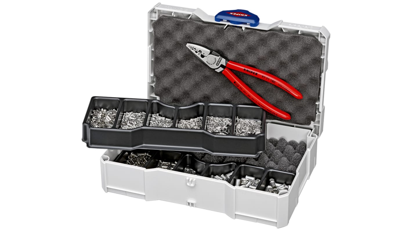 97 90 05 | Knipex Crimp Assortment Kit Crimp Crimp terminal Kit | RS