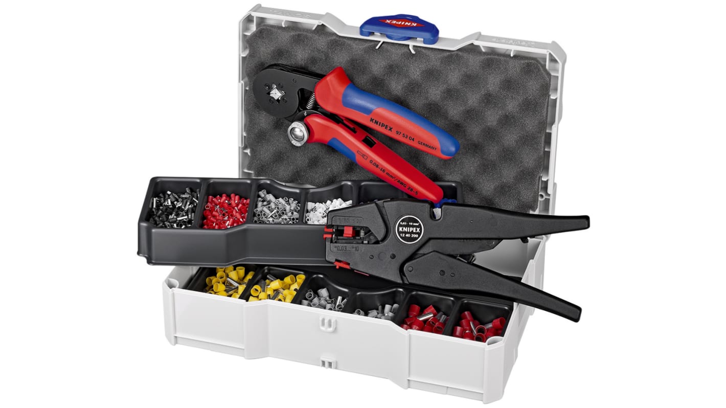 97 90 10 | Knipex Crimp Assortment Kit Crimp Crimp terminal Kit | RS