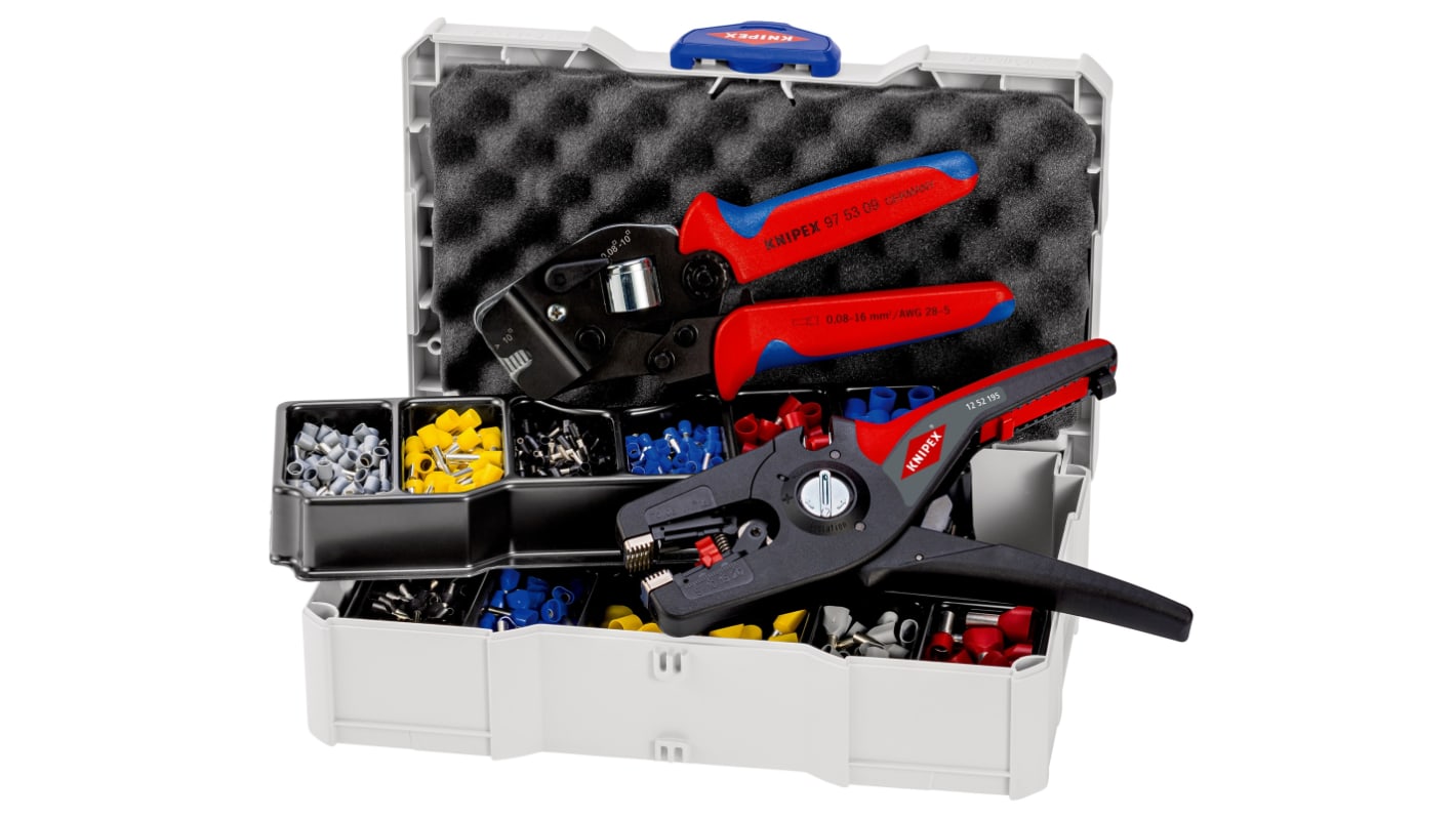 97 90 15 | Knipex Crimp Assortment Kit Crimp Crimp terminal Kit | RS