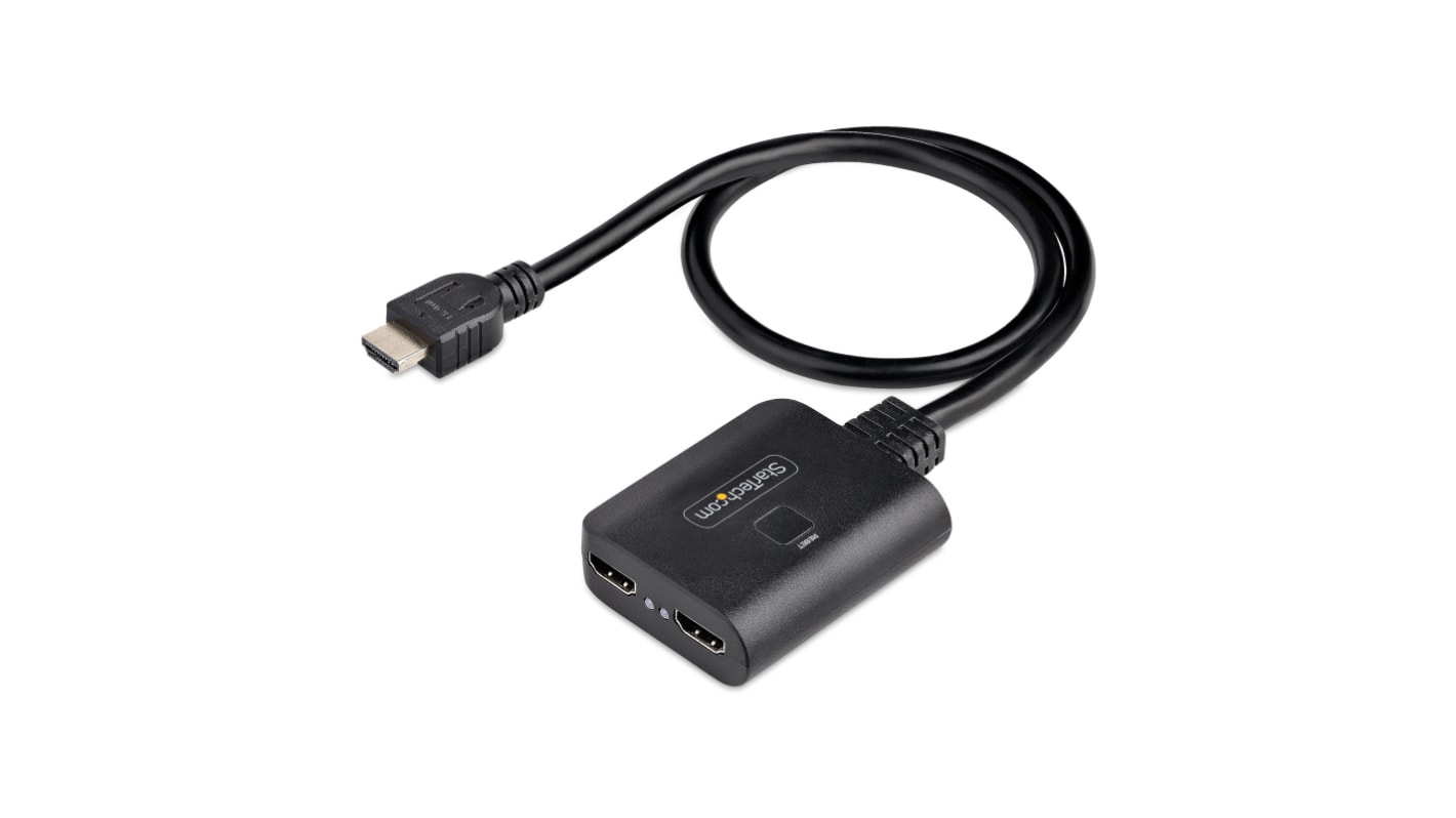 HDMI-SPLITTER-4K60UP | StarTech.com 2 Port 2 Input 1 Output HDMI ...