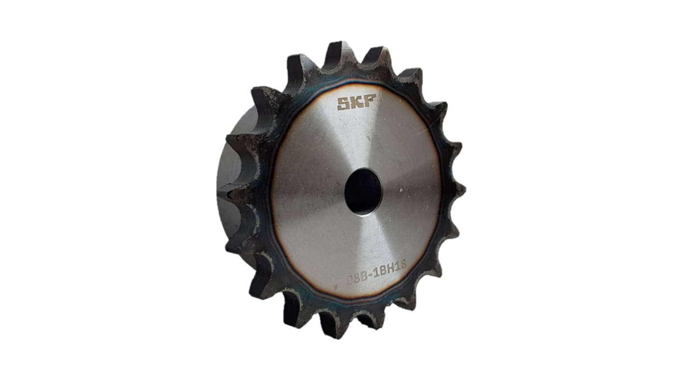 SKF 25 Tooth Rough Stock Bore Sprocket, PHS 08B-1BH25 08B-1 Chain Type | RS