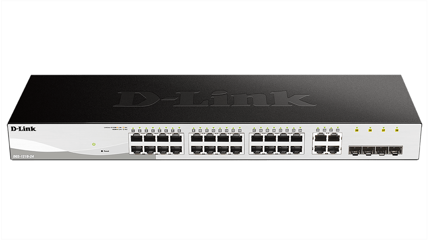 DGS-1210-24/E | D-Link D-Link 24, Managed, Smart 24 Port Smart Switch ...