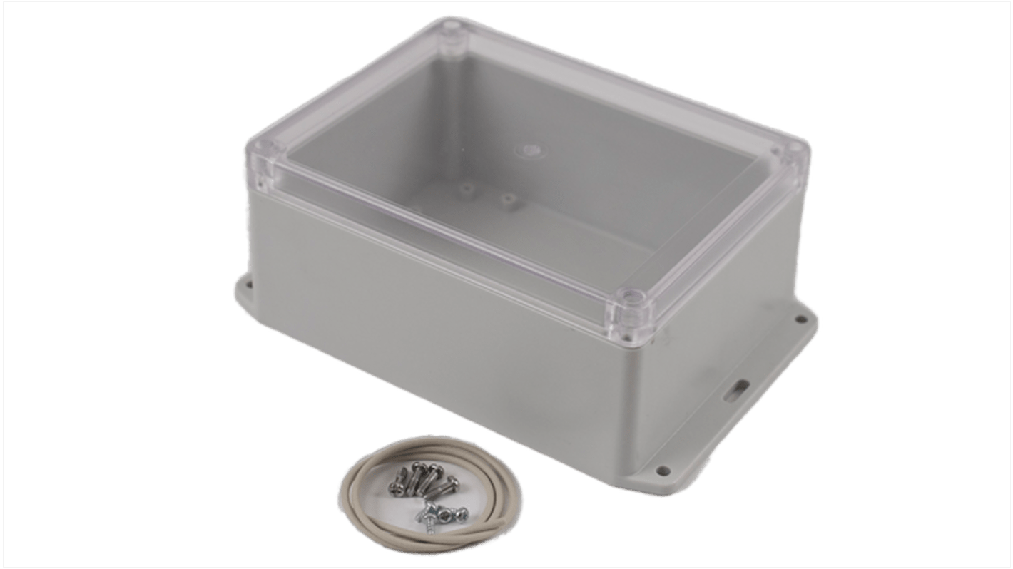 RP1240BFC | Hammond RP Series Light Grey Polycarbonate General Purpose ...