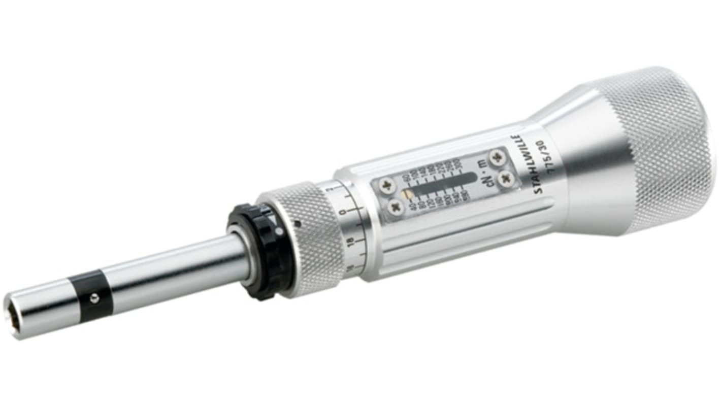51060012 | STAHLWILLE Calibrated Hex Torque Screwdriver, 0.2 → 1.2Nm, 1 ...