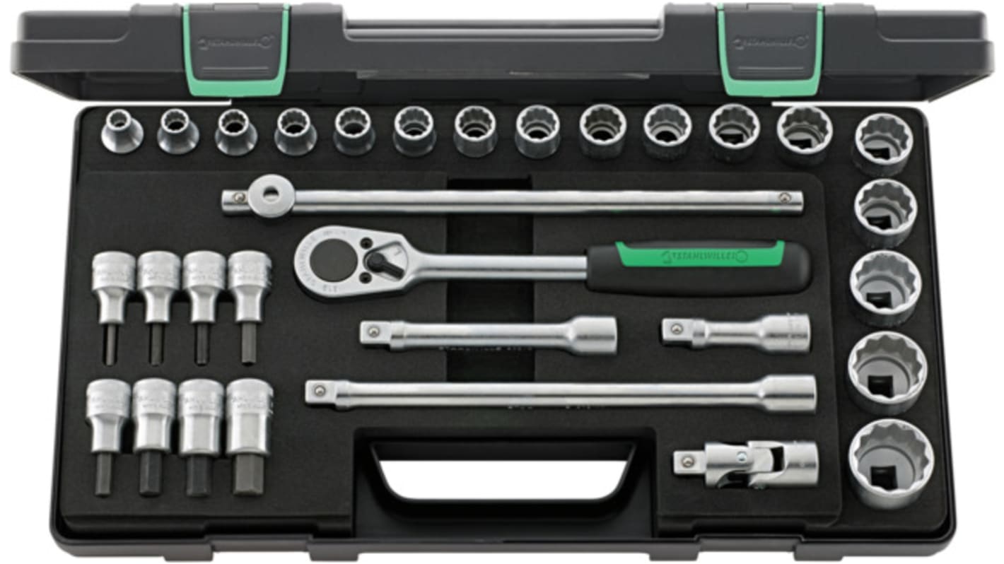 96031439 | STAHLWILLE 31-Piece Metric 1/2 in Standard Socket/Bit Set ...