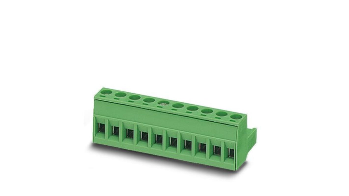 1757051 | Phoenix Contact 5.08mm Pitch 6 Way Pluggable Terminal Block ...