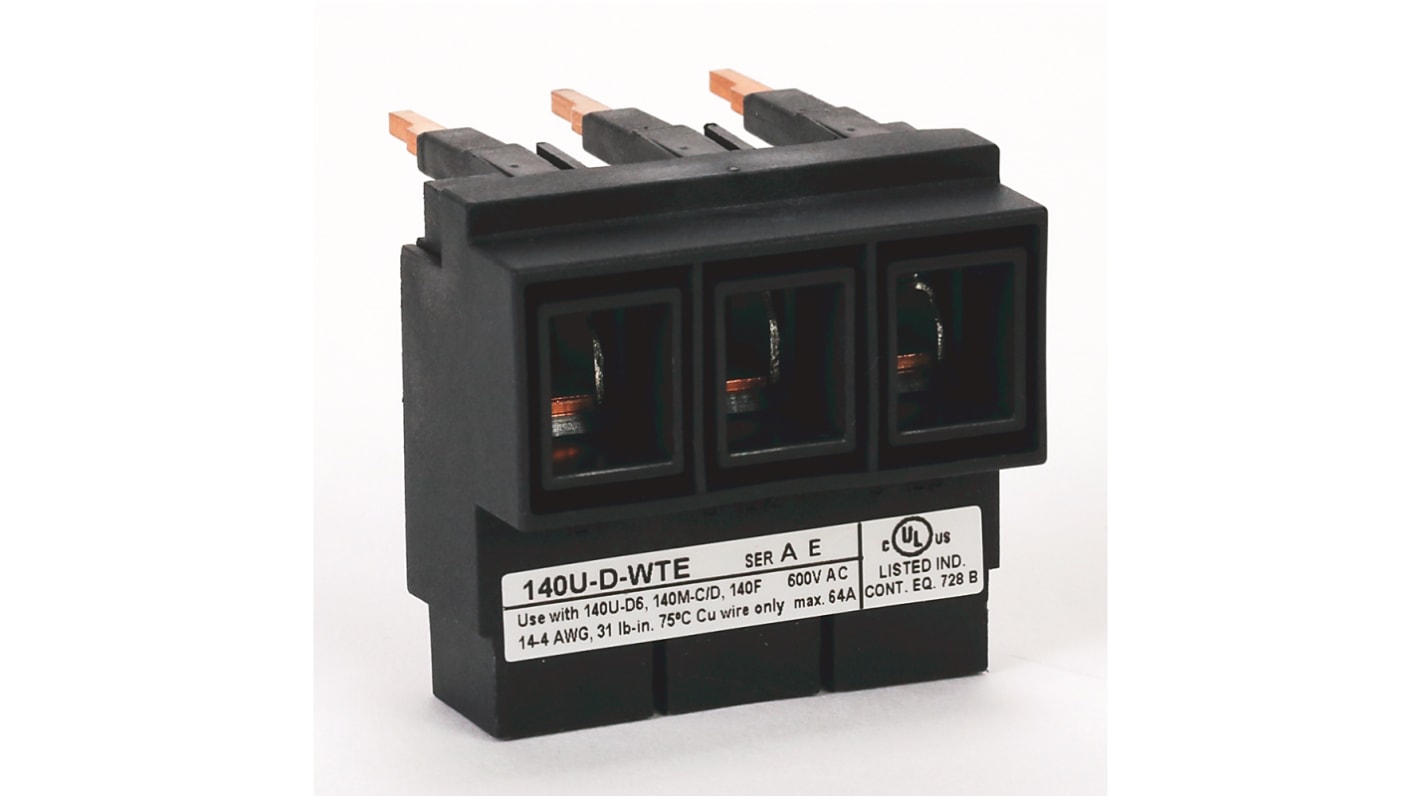 140U-D-WTE | Rockwell Automation 140U Three Phase Busbar, 45mm Pitch | RS