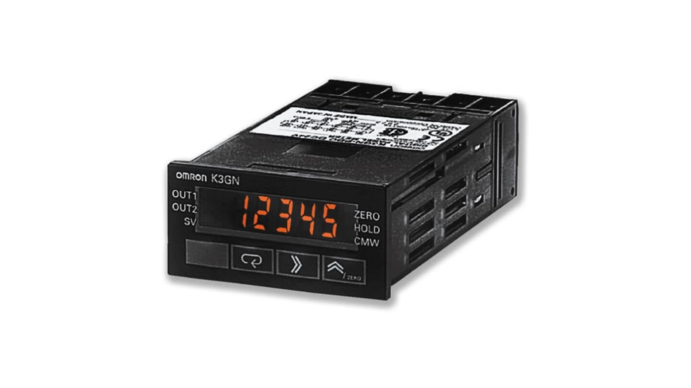 K3GN-NDC DC24 | Omron K3GN LCD Screen Digital Panel Multi-Function Meter, 24mm x 48mm | RS