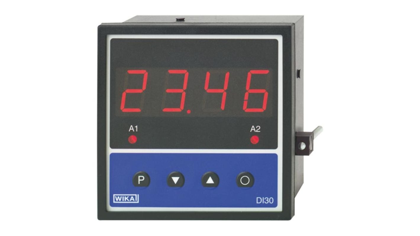 7539422 | WIKA Model GCS-1 LED Digital Panel Multi-Function Meter for Weight, 96mm x 96mm | RS