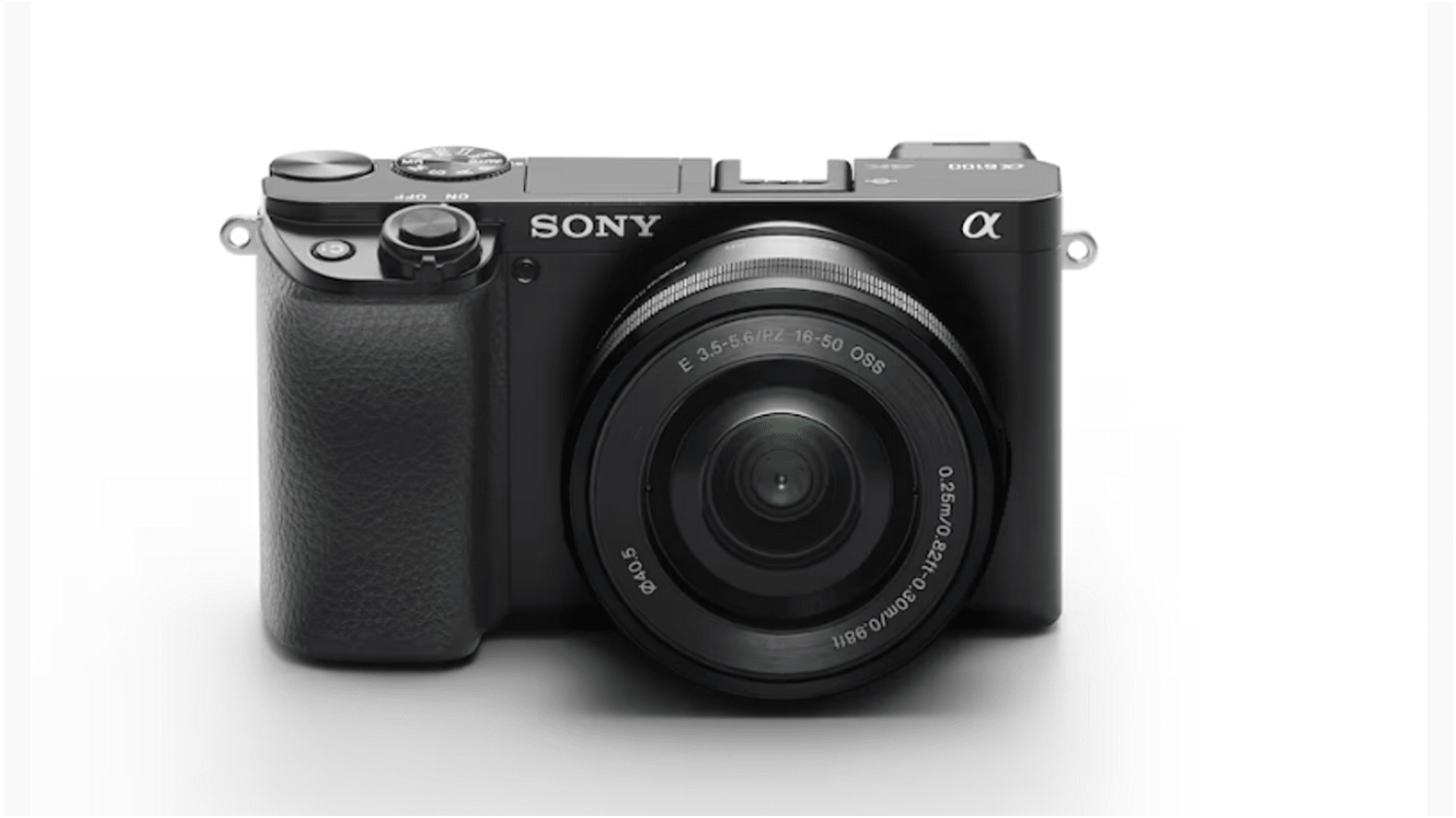 ILCE6100LB.CEC | Sony Alpha 6100 APS-C Camera 24.2MP Compact Digital ...